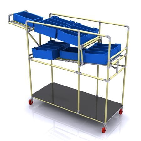 Flow Racks - View All Heavy Duty Built | C Tek Lean Solutions, Inc.