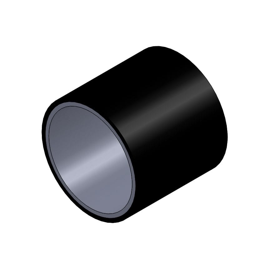 ESD Pipe, Plastic-Coated 1mm Thick Steel, 28mm Dia 4M Black – C Tek ...