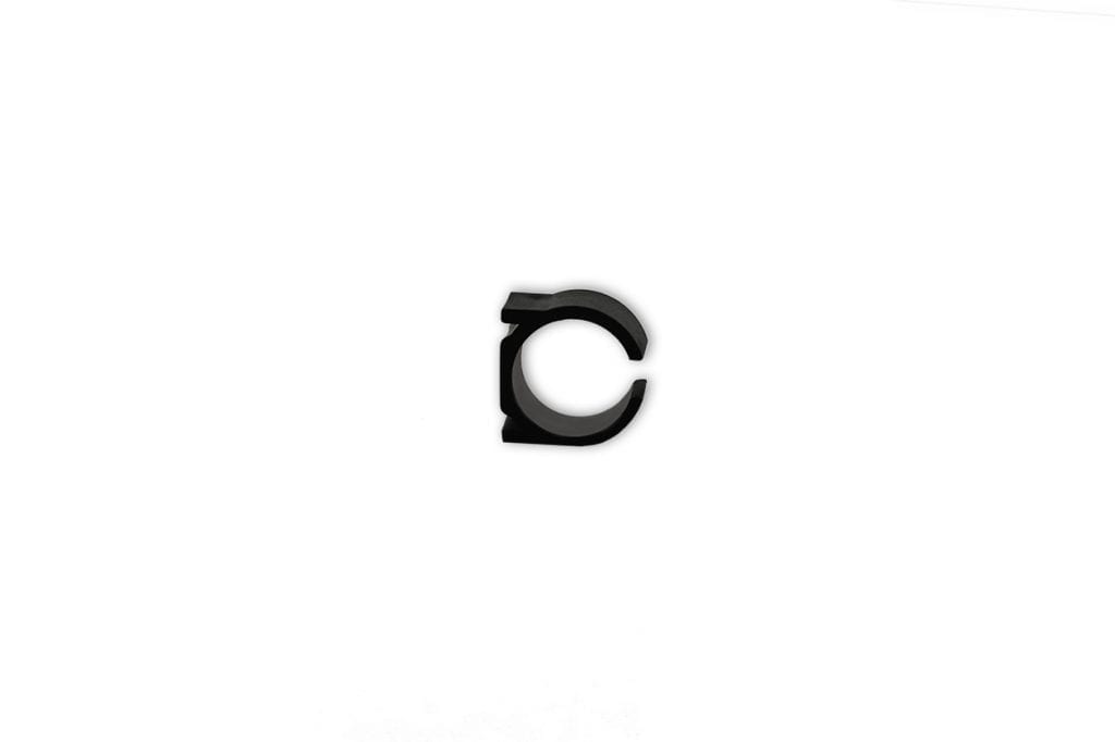 Plastic Clip For Flush Mounts Black - C Tek Lean Solutions, Inc.