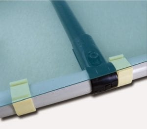 Plastic Clip For Flush Mounts Ivory - C Tek Lean Solutions, Inc.