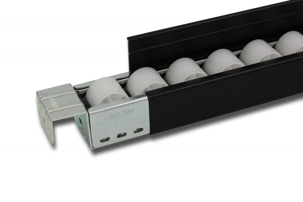 Guide Rail Narrow Lane, 3M Black - C Tek Lean Solutions, Inc.