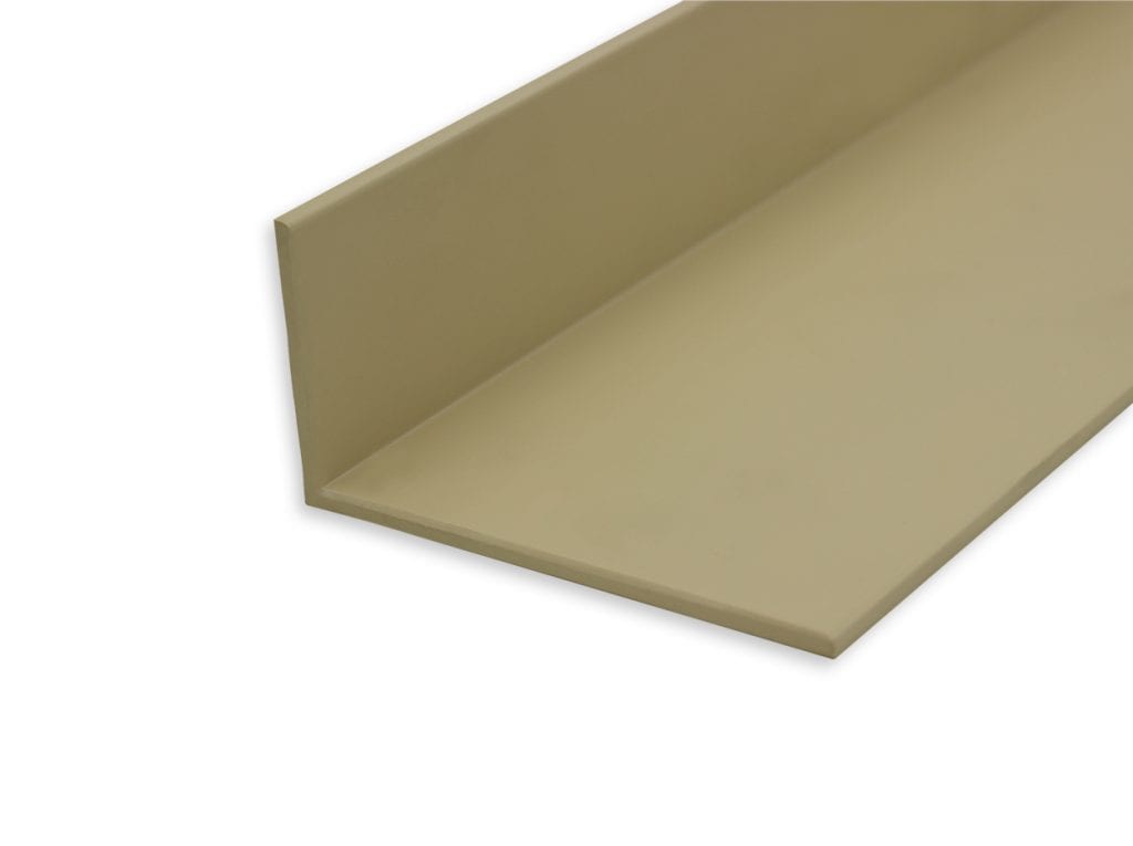 L Channel White 50mm x 100mm T4 Thick 3M - C Tek Lean Solutions, Inc.