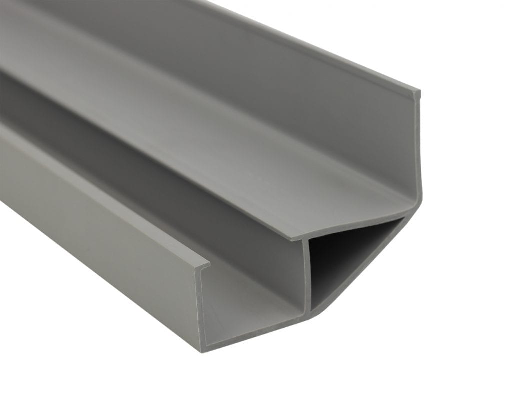 Guide Rail, Plastic, Wide Lateral, 10' - C Tek Lean Solutions, Inc.