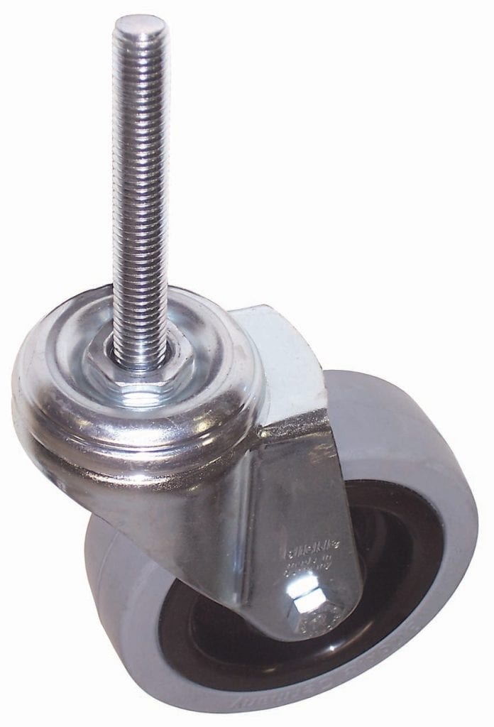 Caster, 4" Swivel 198Lbs, Requires Insert Nut Or Expander - C Tek Lean ...